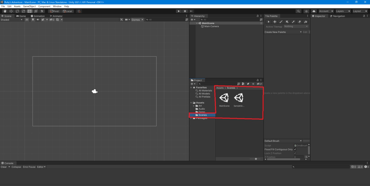 [UNITY][Ruby’s Adventure]#1 UNITY導入、キャラクター移動 – KITTYPOOL