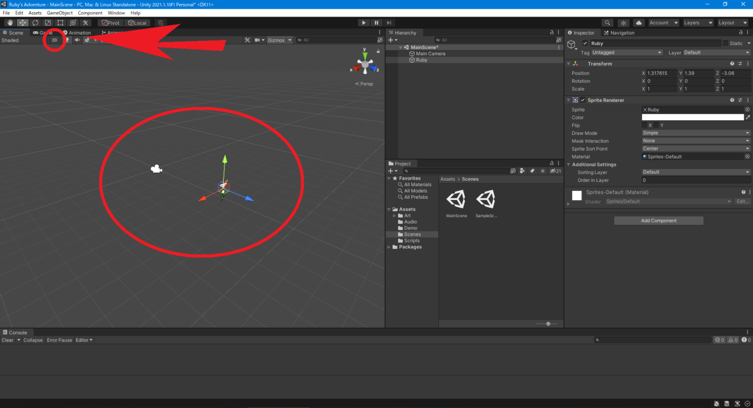 [UNITY][Ruby’s Adventure]#1 UNITY導入、キャラクター移動 – KITTYPOOL